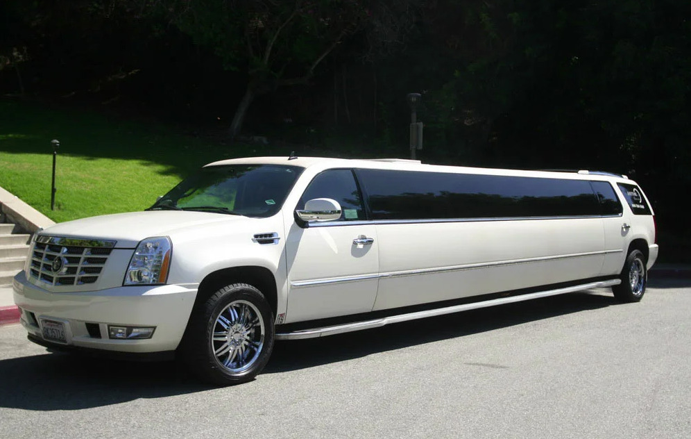 Cadillac Escalade White - Connecticut Wedding Limo Service
